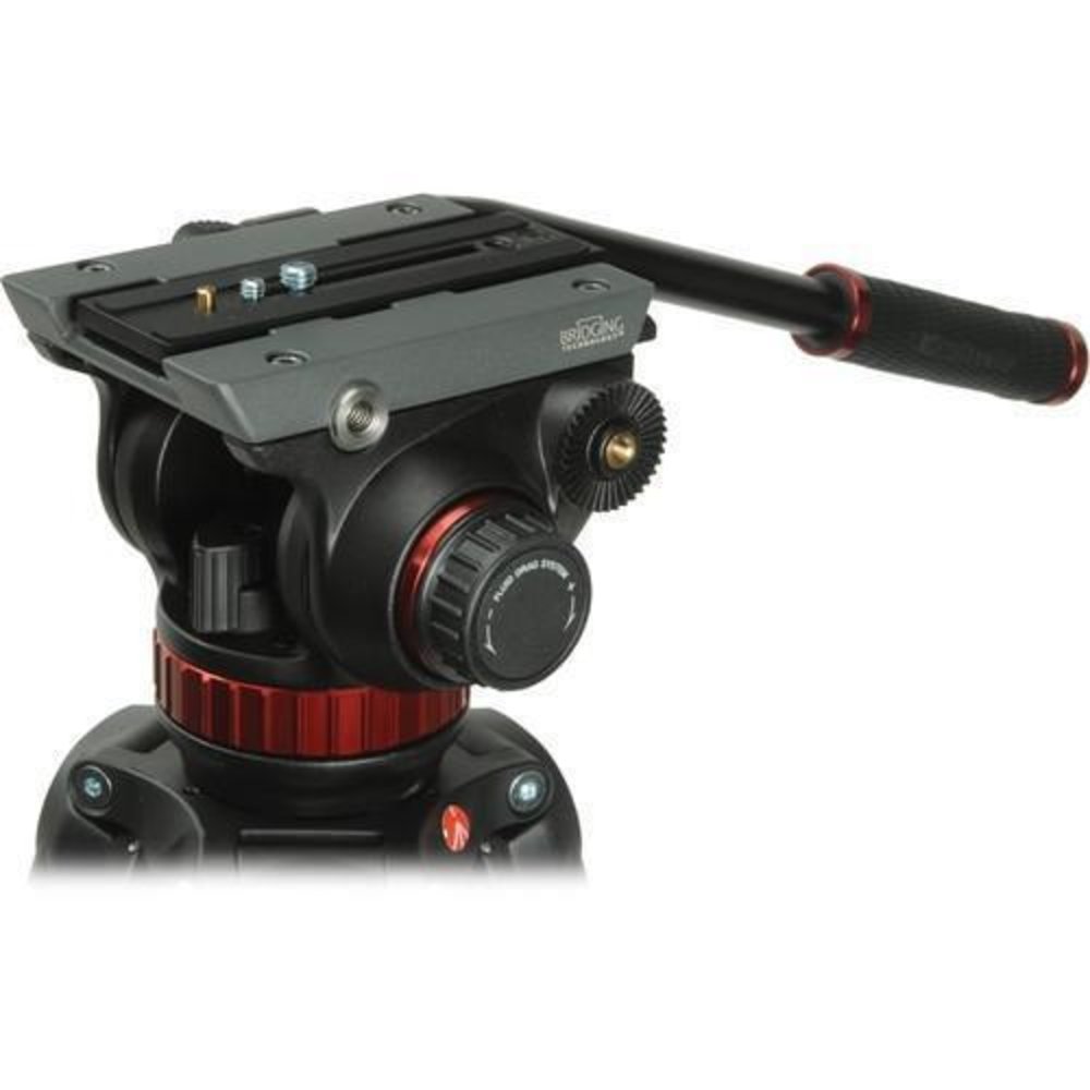 Tripé Manfrotto MVk502AM e Cabeça Hidráulica - eMania Foto e Video