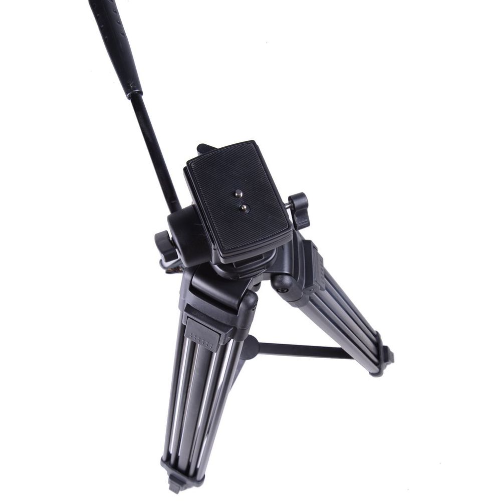 Tripé Profissional ST-60 e Cabeça Hidráulica 7Kg - eMania Foto e Video