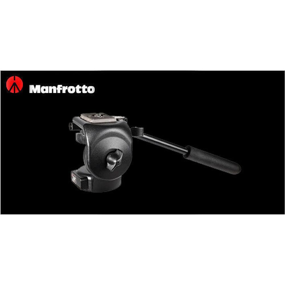 Cabeça Hidráulica Manfrotto 128RC QR Micro - eMania Foto e Video