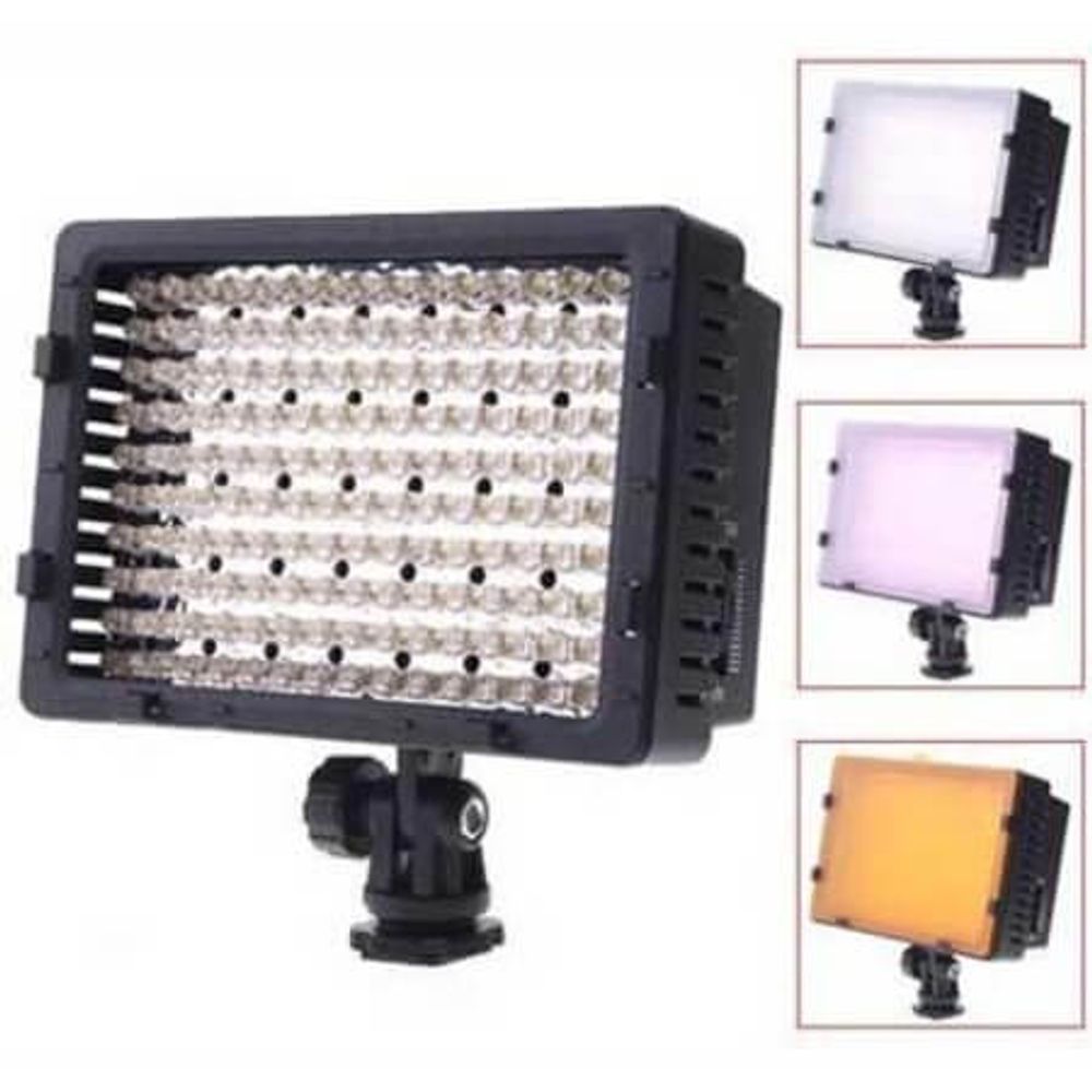 Iluminador Sun Gun de 160 Leds - eMania Foto e Video