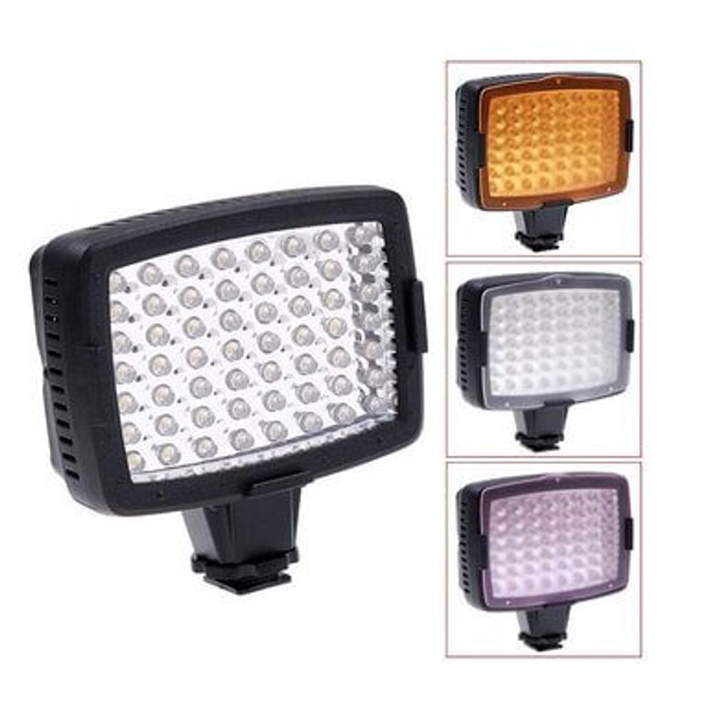 Iluminador Sun Gun de 56 Leds - WorldView