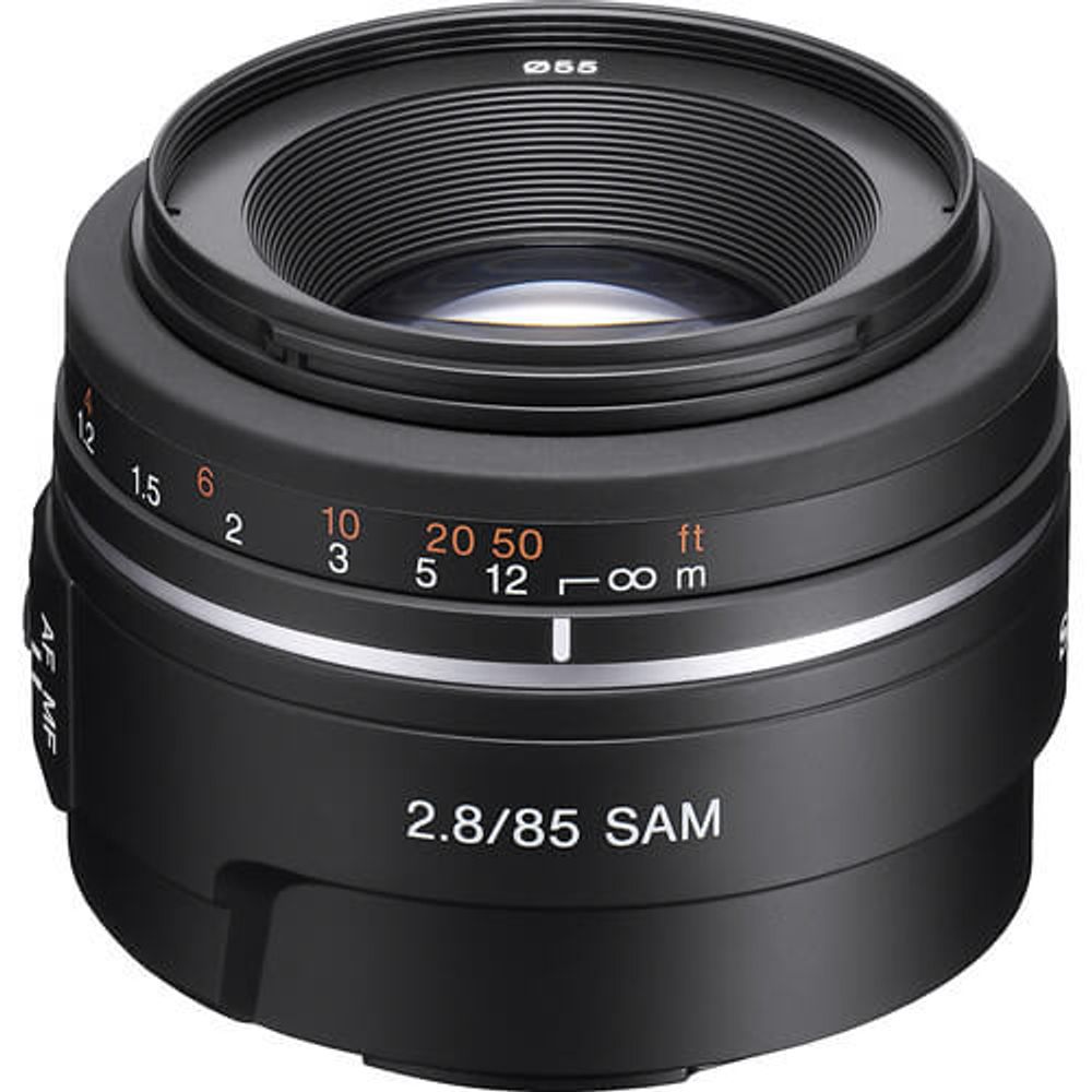 Lente Sony 85mm SAM Prime A-Mount - WorldView