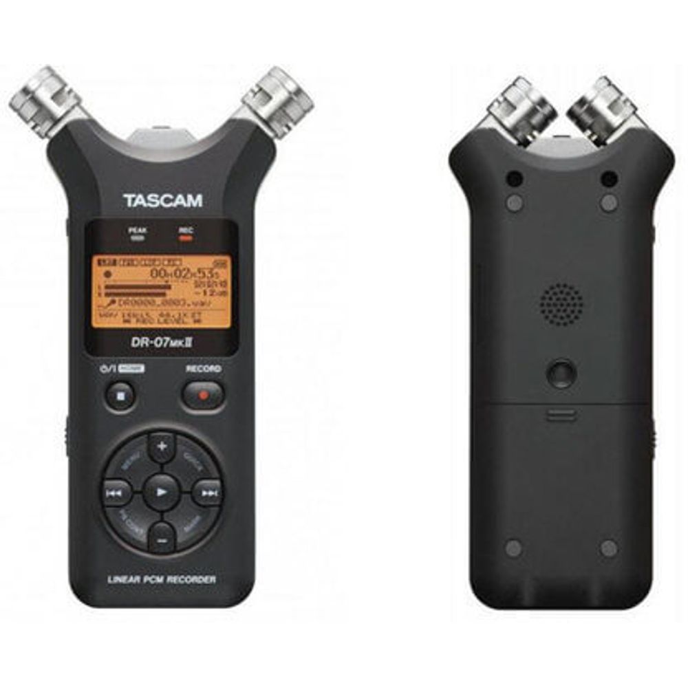 Gravador Tascam DR-07mkII - eMania Foto e Video