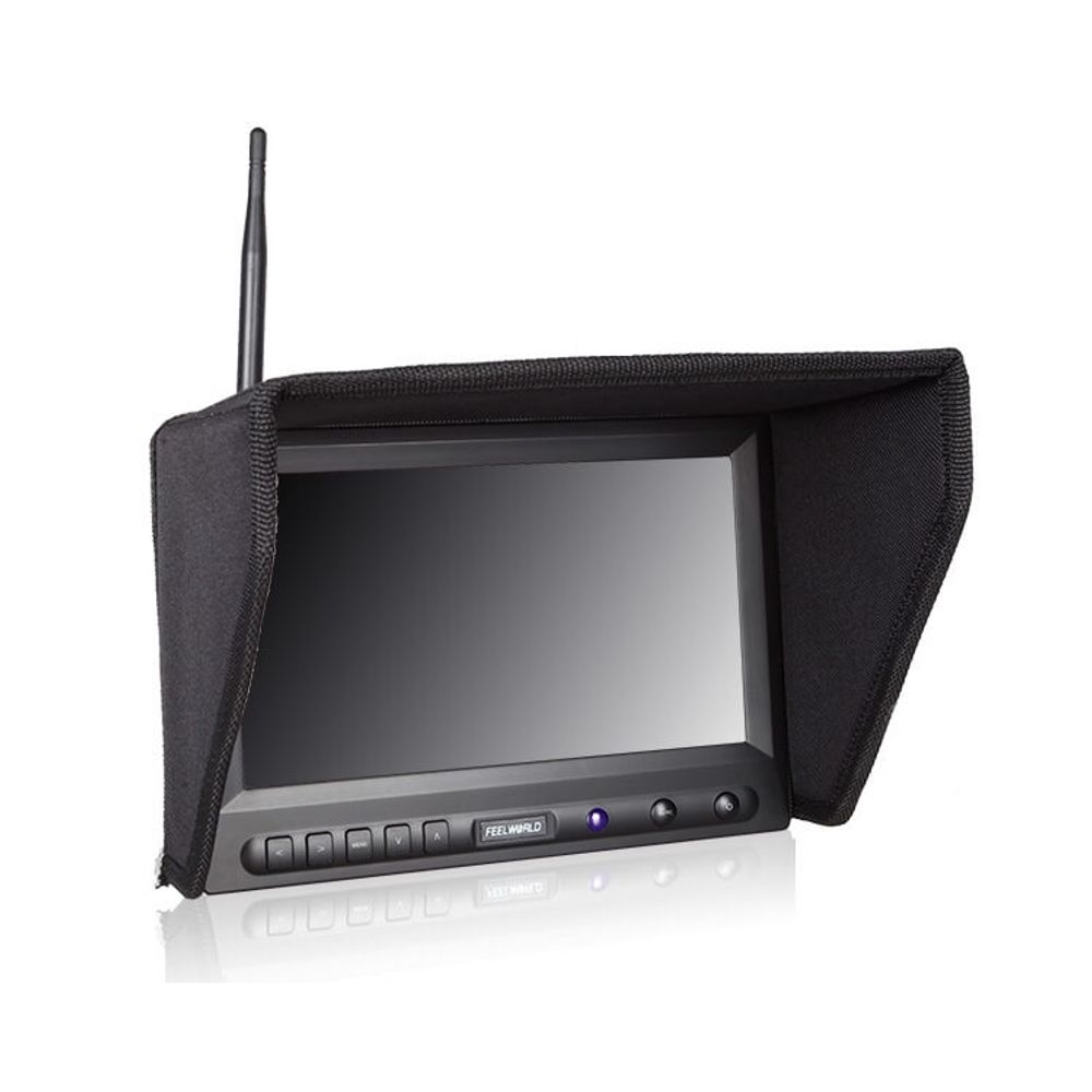 Monitor FPV 8" AV e Receptor Wireless - eMania Foto e Video