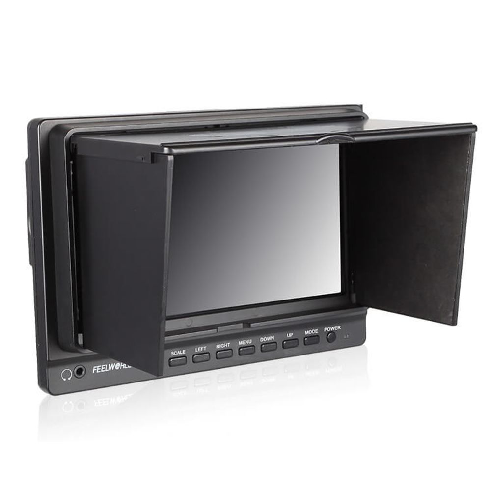 Monitor FPV Led 7" com Entrada HDMI e Vídeo - WorldView