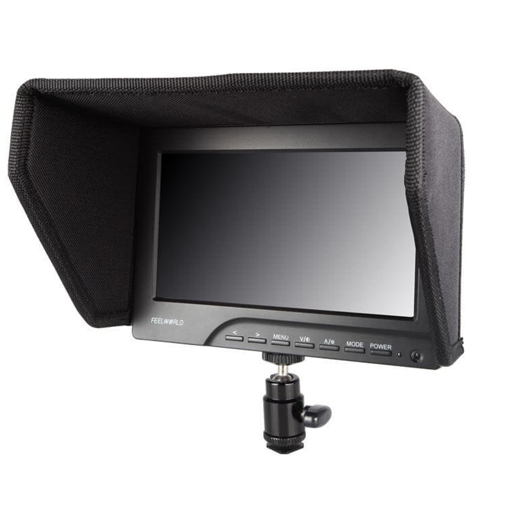 Monitor FPV Led 7" com Entrada HDMI e AV - WorldView