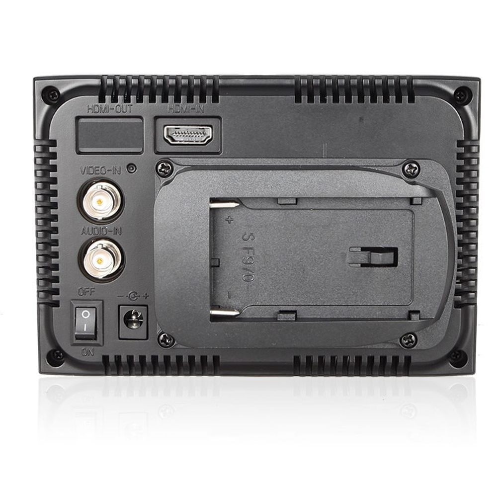 Monitor FPV Led 5" com Entrada HDMI e AV - eMania Foto e Video