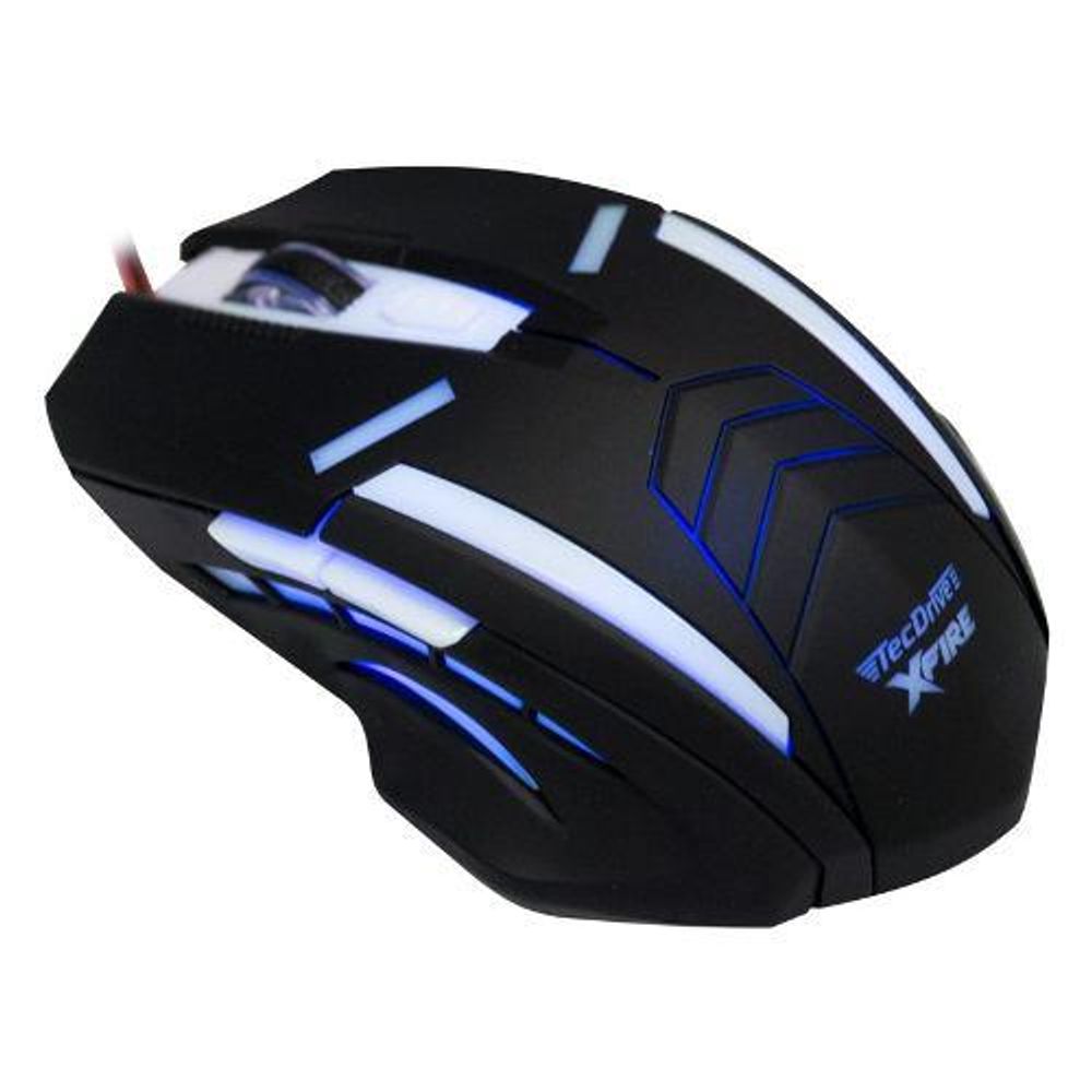 Mouse Gamer Shinigami com 3200 DPI com 7 Botões (Azul) - eMania Foto e ...