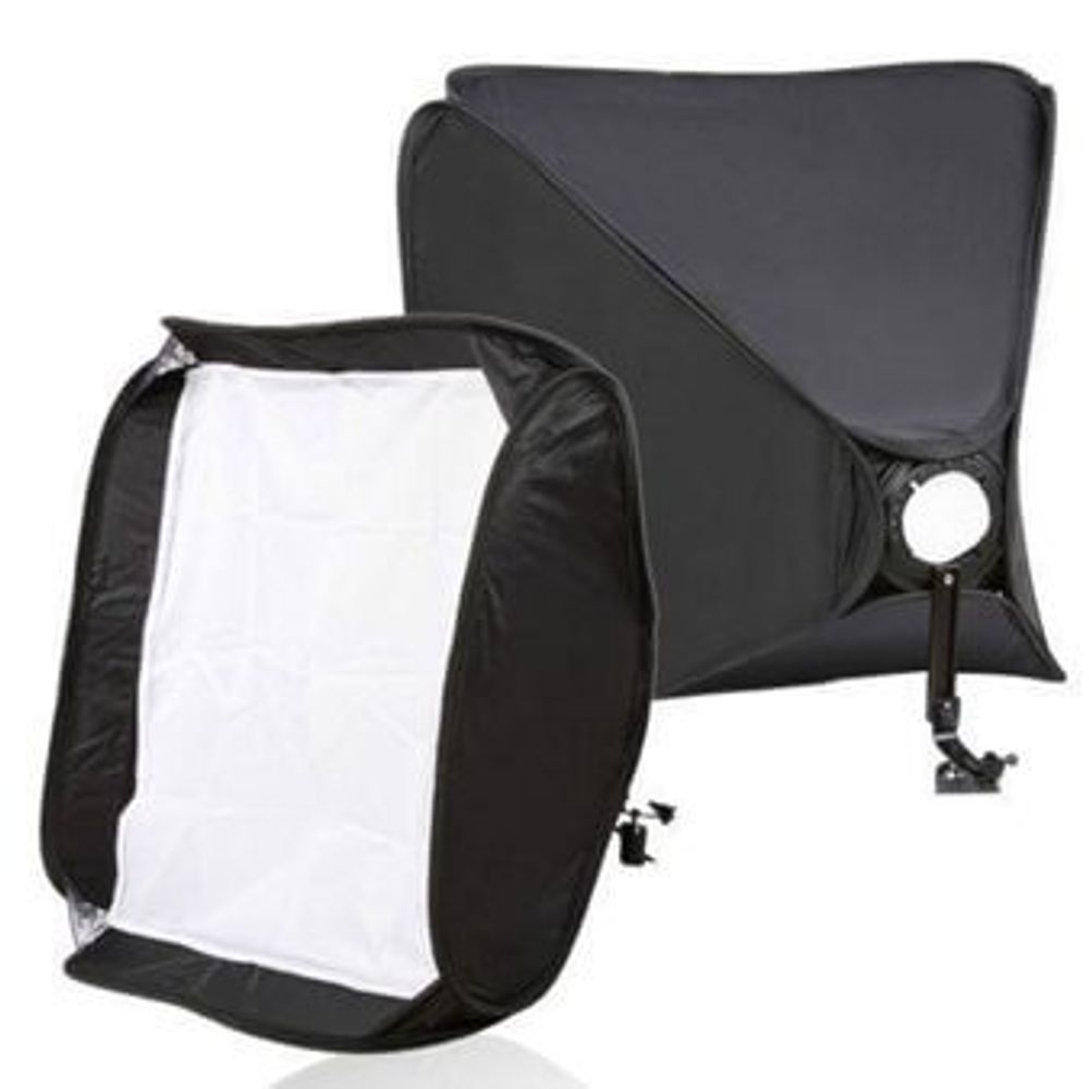 Softbox Speedlite de 80X80cm Com Instalação Rápida - eMania Foto e Video