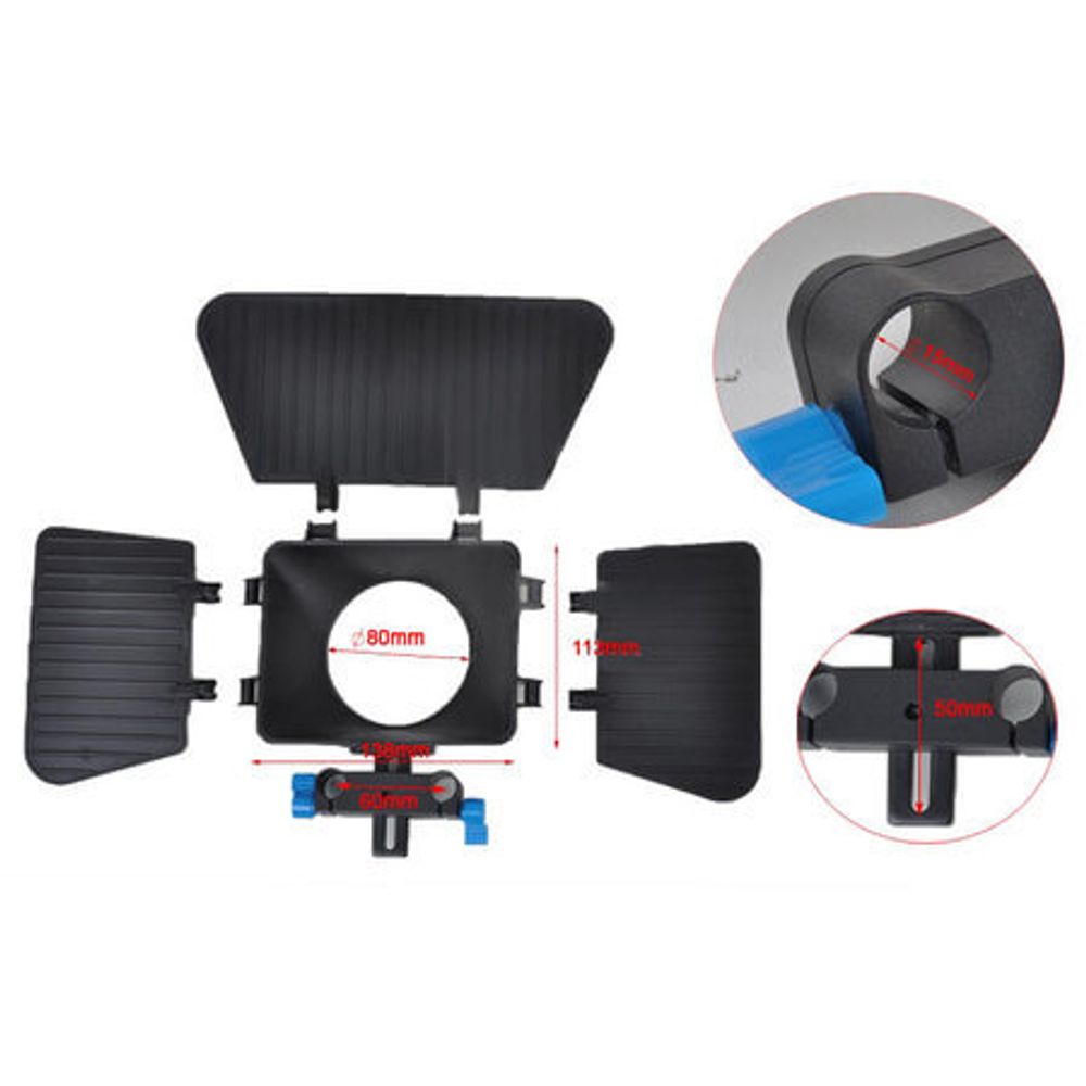 Matte Box M1 Rod Follow Focus - WorldView