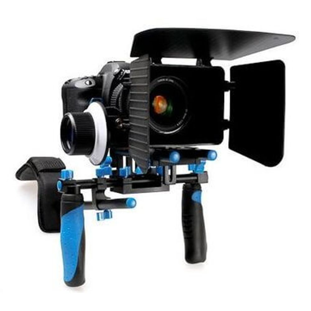 Matte Box M1 Rod Follow Focus - eMania Foto e Video