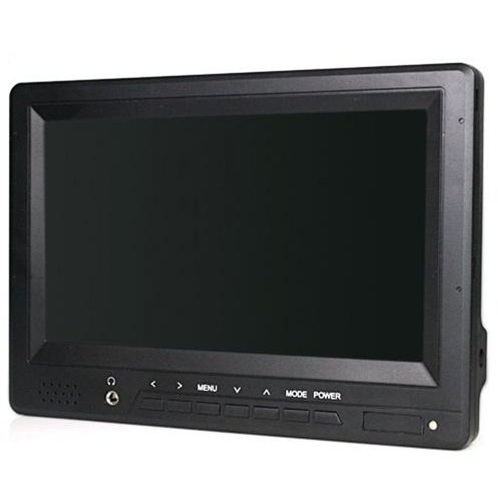 Monitor FPV Led 7" com Entrada e Saída HDMI, YPbPr e AV - WorldView