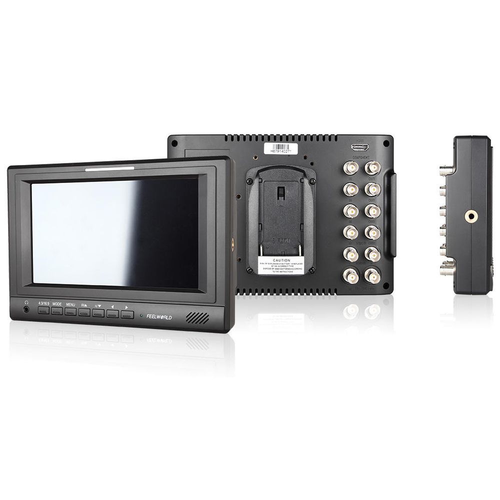 Monitor de Vídeo Externo 7" Full HD - eMania Foto e Video