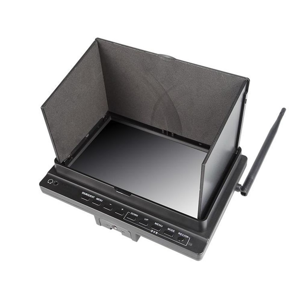 Monitor FPV Led 7" Entrada HDMI / AV e Wireless - eMania Foto e Video