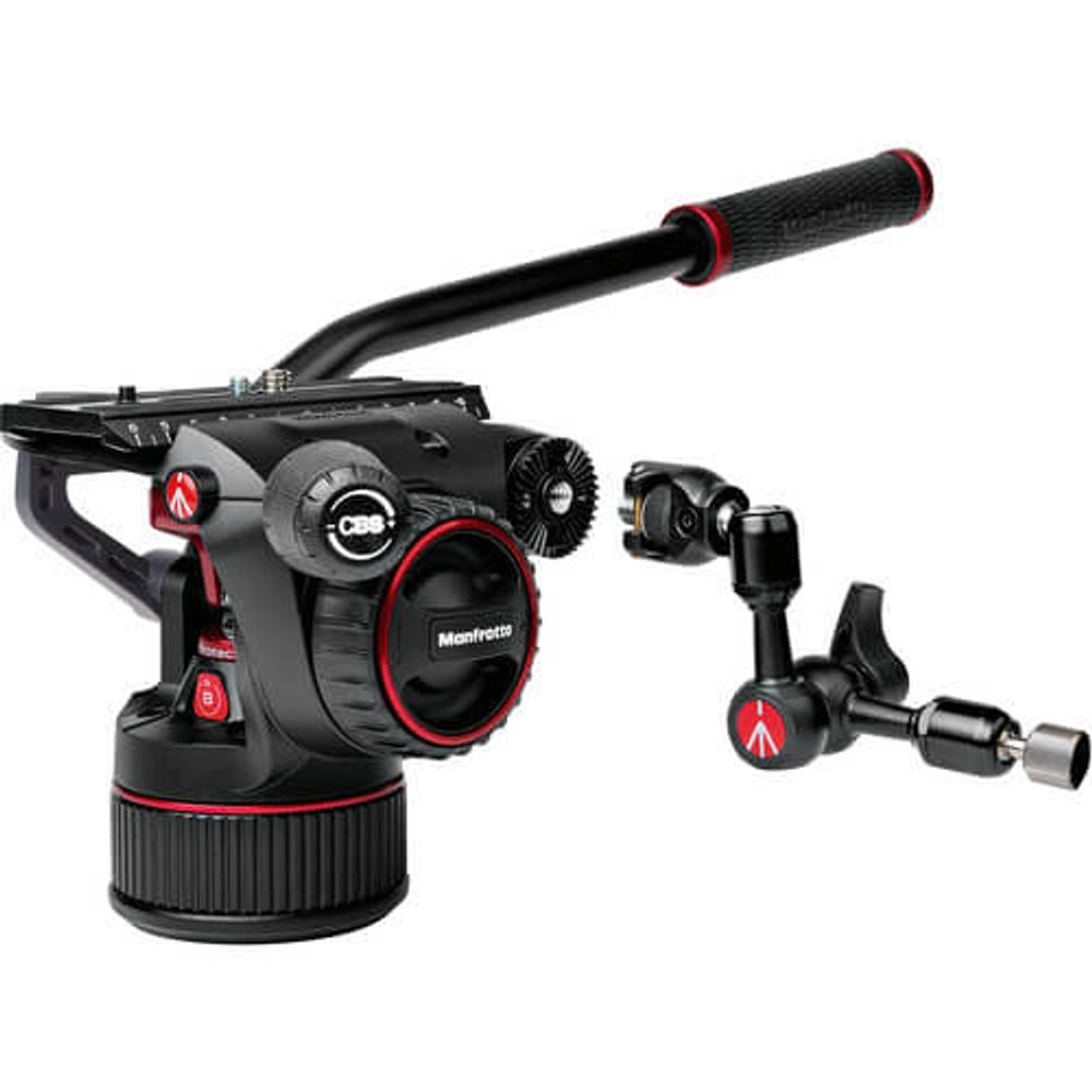 Tripé de Manfrotto 546BPro e Manfrotto Nitrotech N8 - WorldView