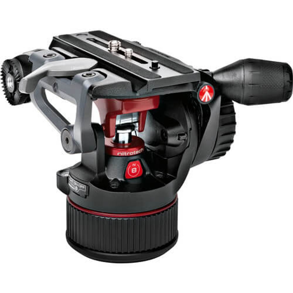 Tripé de Manfrotto 546BPro e Manfrotto Nitrotech N8 - WorldView
