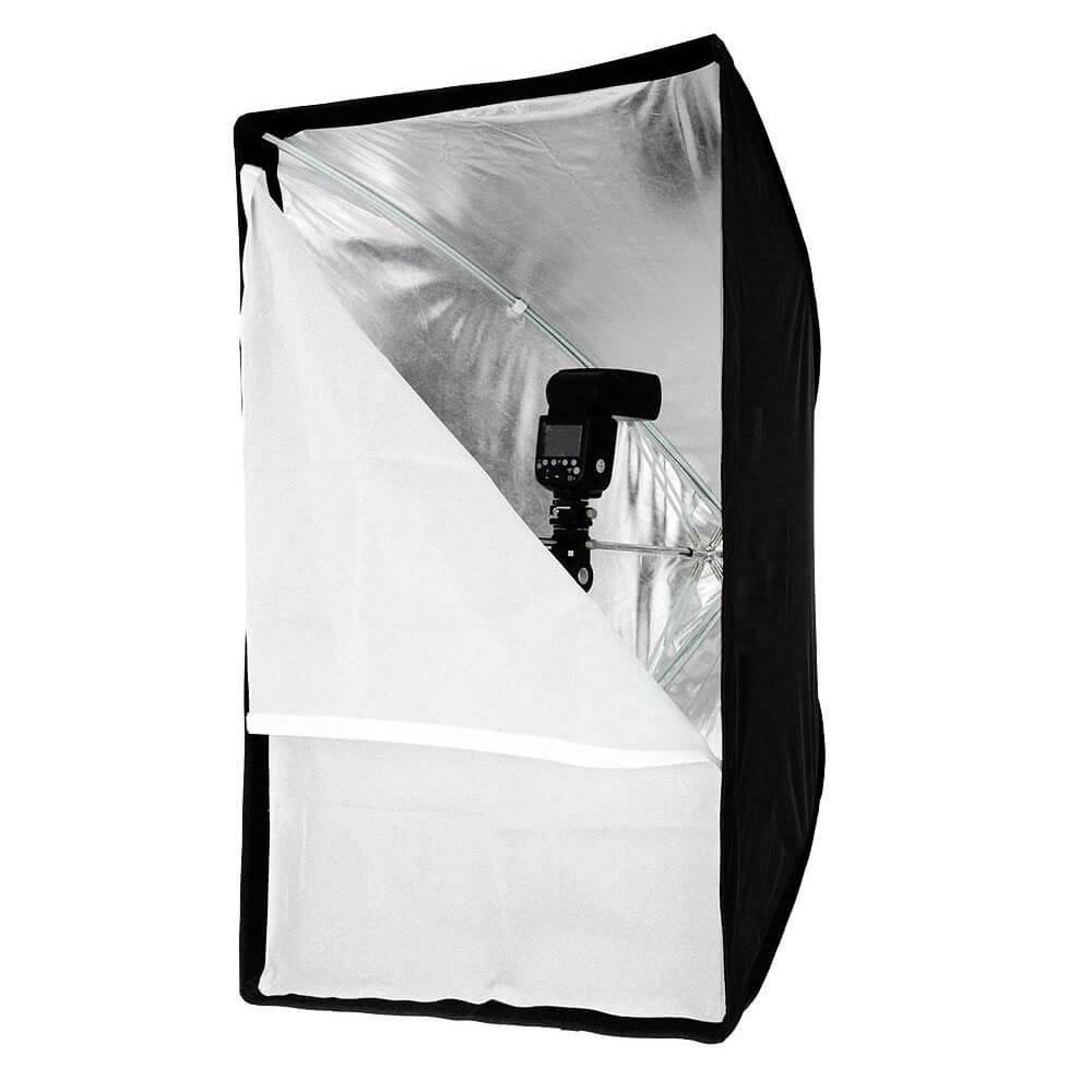 Softbox para Flash Speedlite 60x90cm com Instalação Rápida - eMania ...