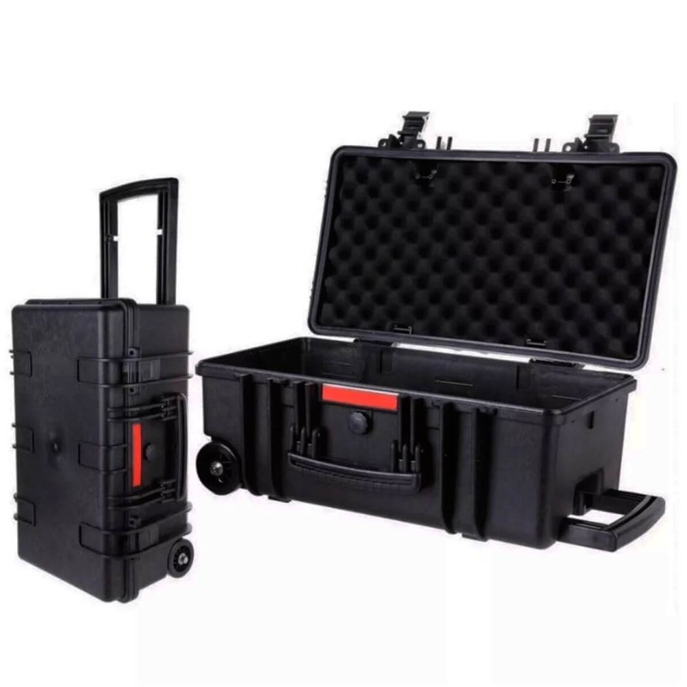 Case Rígido 52x27x18cm com Rodas e Espuma Modeladora - WorldView