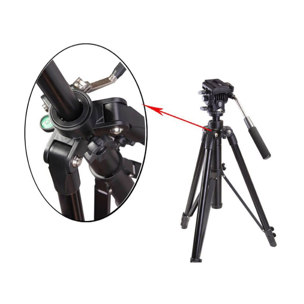 Tripé Profissional 8452 e Cabeça Semi-Hidráulica Panorâmica - eMania ...