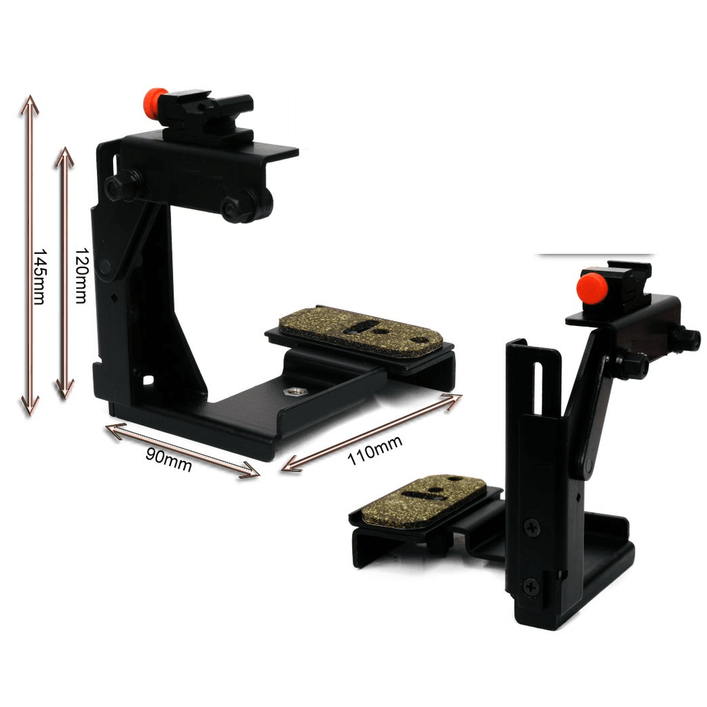 Suporte Stroboframe Giratório - eMania Foto e Video