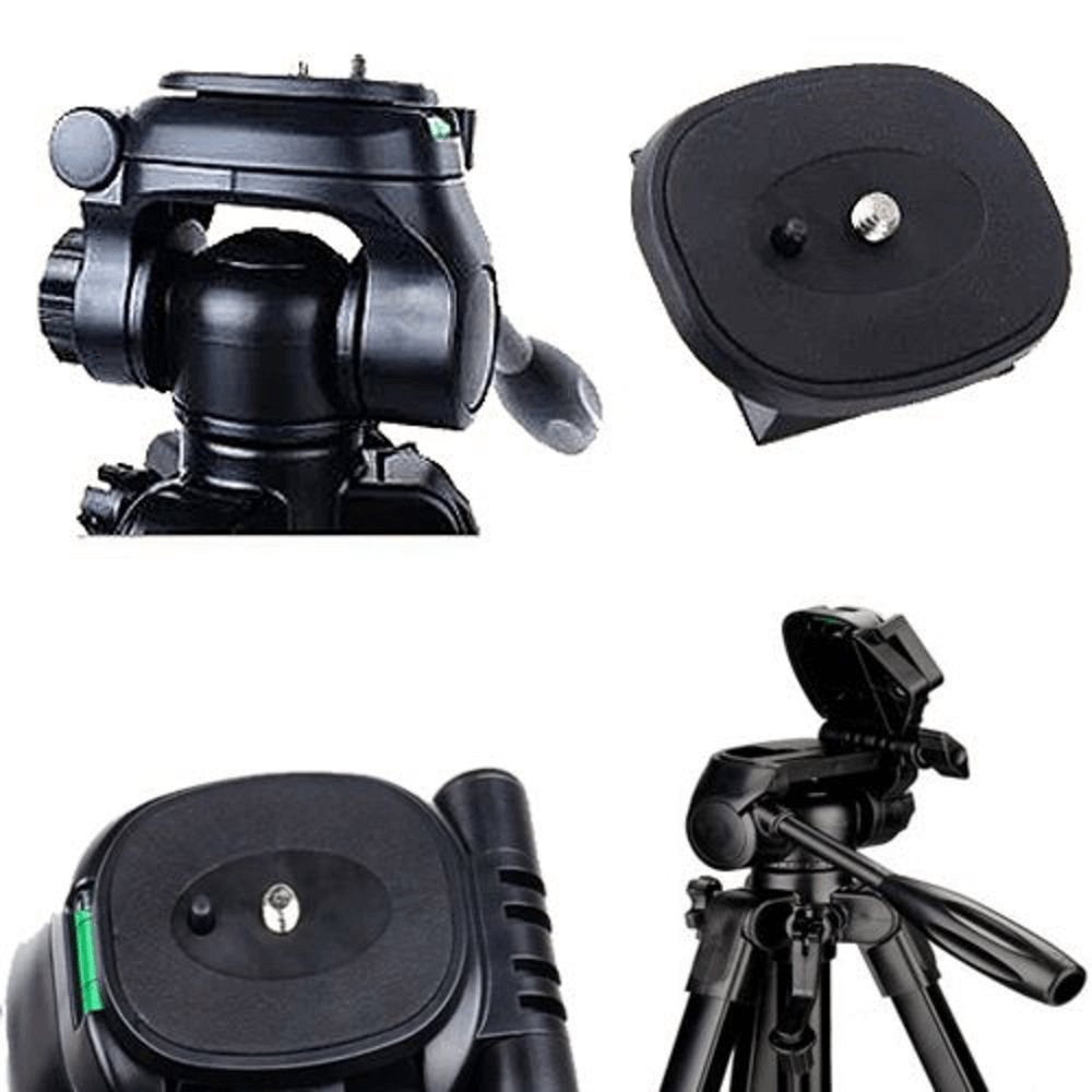 Tripé Compacto TR462 com Cabeça 3 vias 360 de 1.57m - eMania Foto e Video