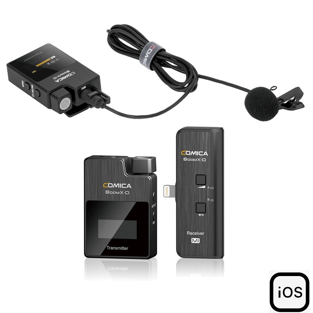Sistema Wireless Digital Comica BoomX-D MI1 SmartPhones IOS Lightning ...