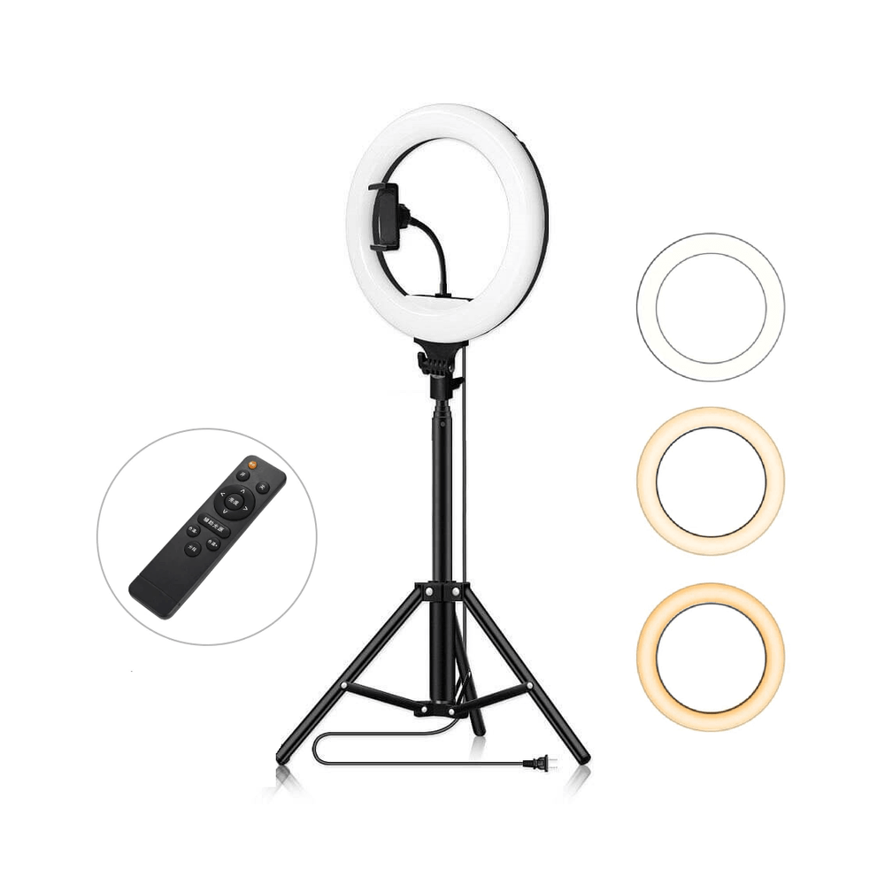 Iluminador Led Ring Light Live 12.5" Dimmable 36W - WorldView