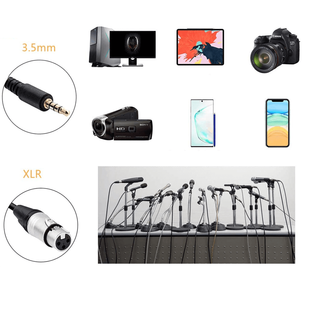 Pré-amplificador de Áudio Comica Linkflex AD1 XLR-3.5mm - eMania Foto e ...