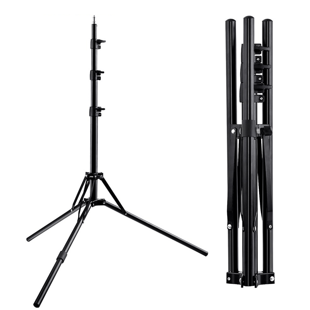 Tripé de Iluminação Light Stand de 2.2 metros - eMania Foto e Video