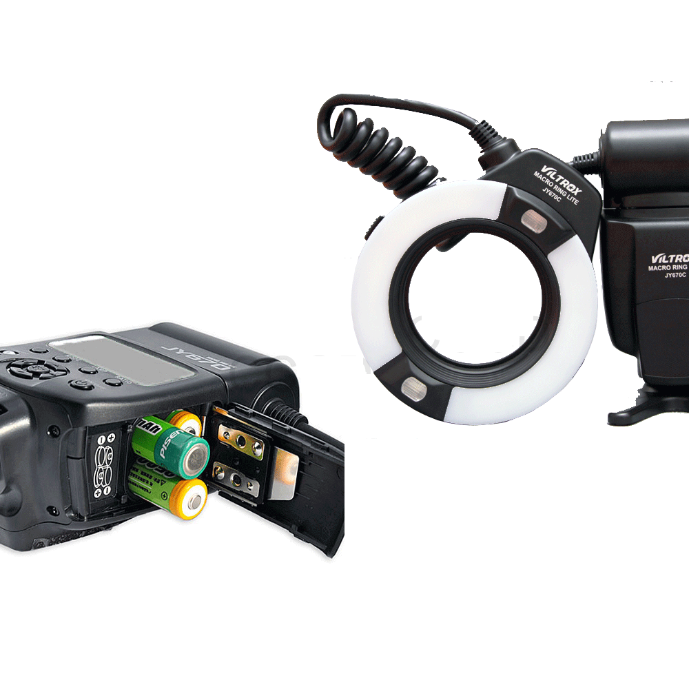 Flash Circular de Led Ring Macro Viltrox Universal - WorldView