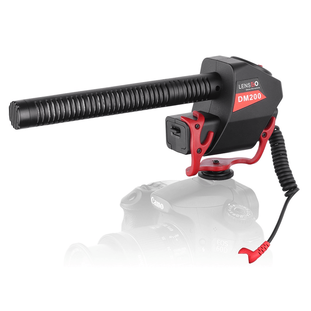 Microfone Lensgo LYM-DM200 - eMania Foto e Video