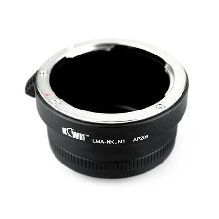 Anel Lente Nikon F e AI em Nikon N1 - eMania Foto e Video