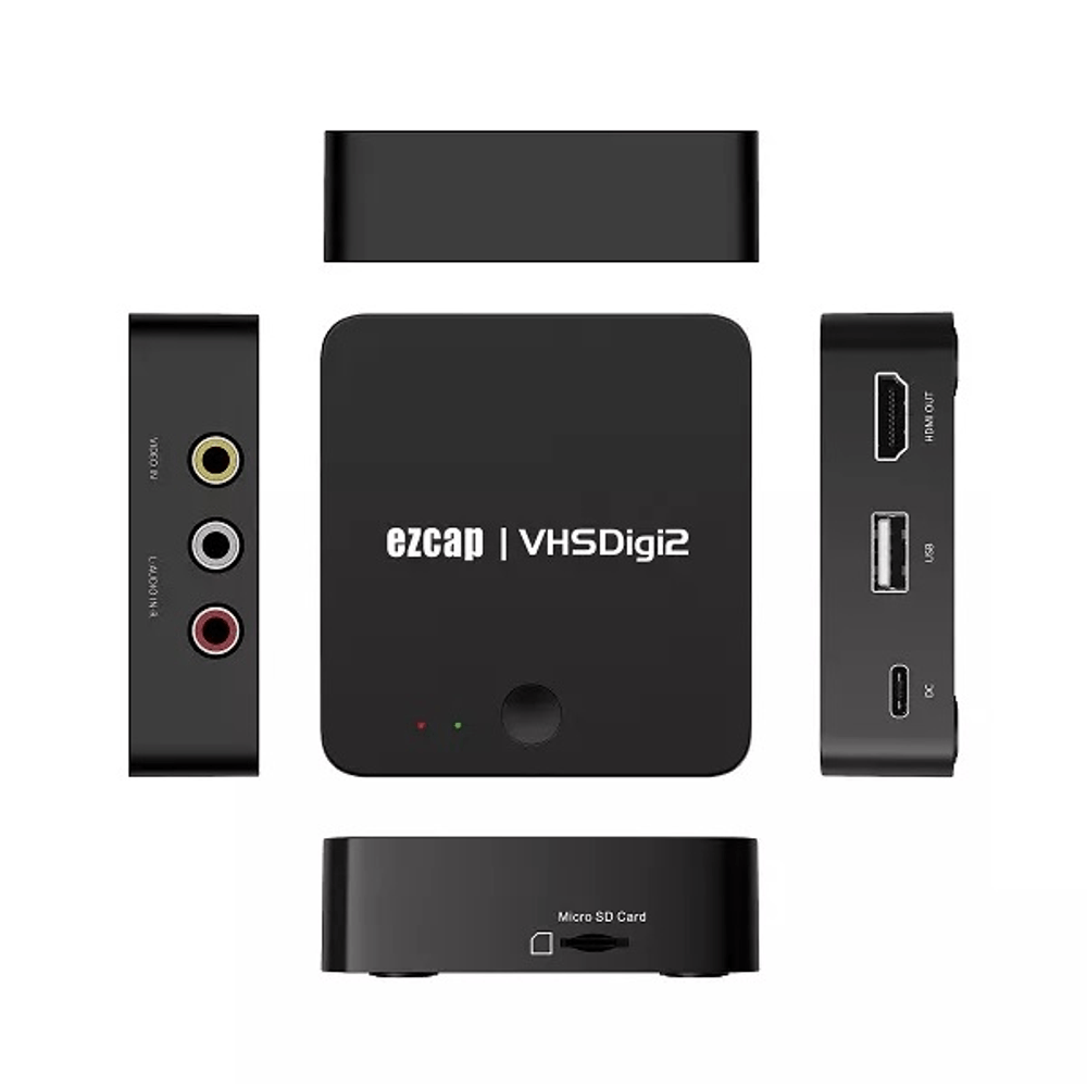 Conversor Ezcap181 VHSDigi2 Analógico para Digital - eMania Foto e Video