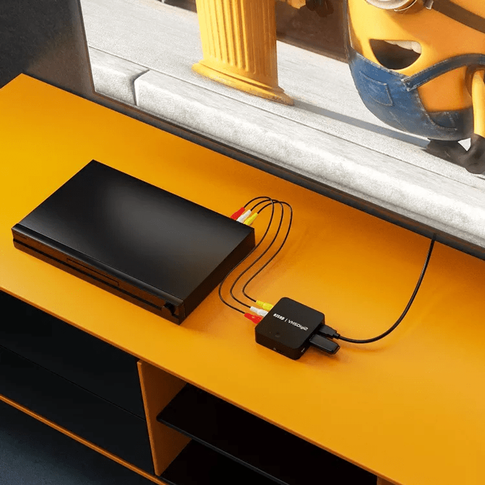 Conversor Ezcap181 VHSDigi2 Analógico para Digital - eMania Foto e Video