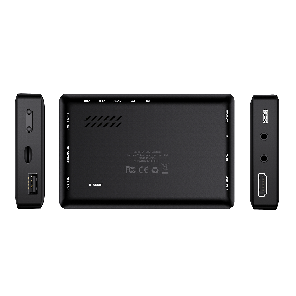 Conversor Ezcap180 VHSDigi Vídeo Analógico para Digital - eMania Foto e ...