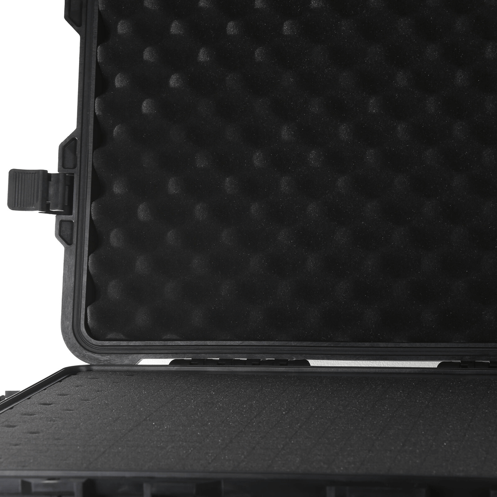 Hard Case Rígido 73x45x27cmm com Espuma e Roda - eMania Foto e Video