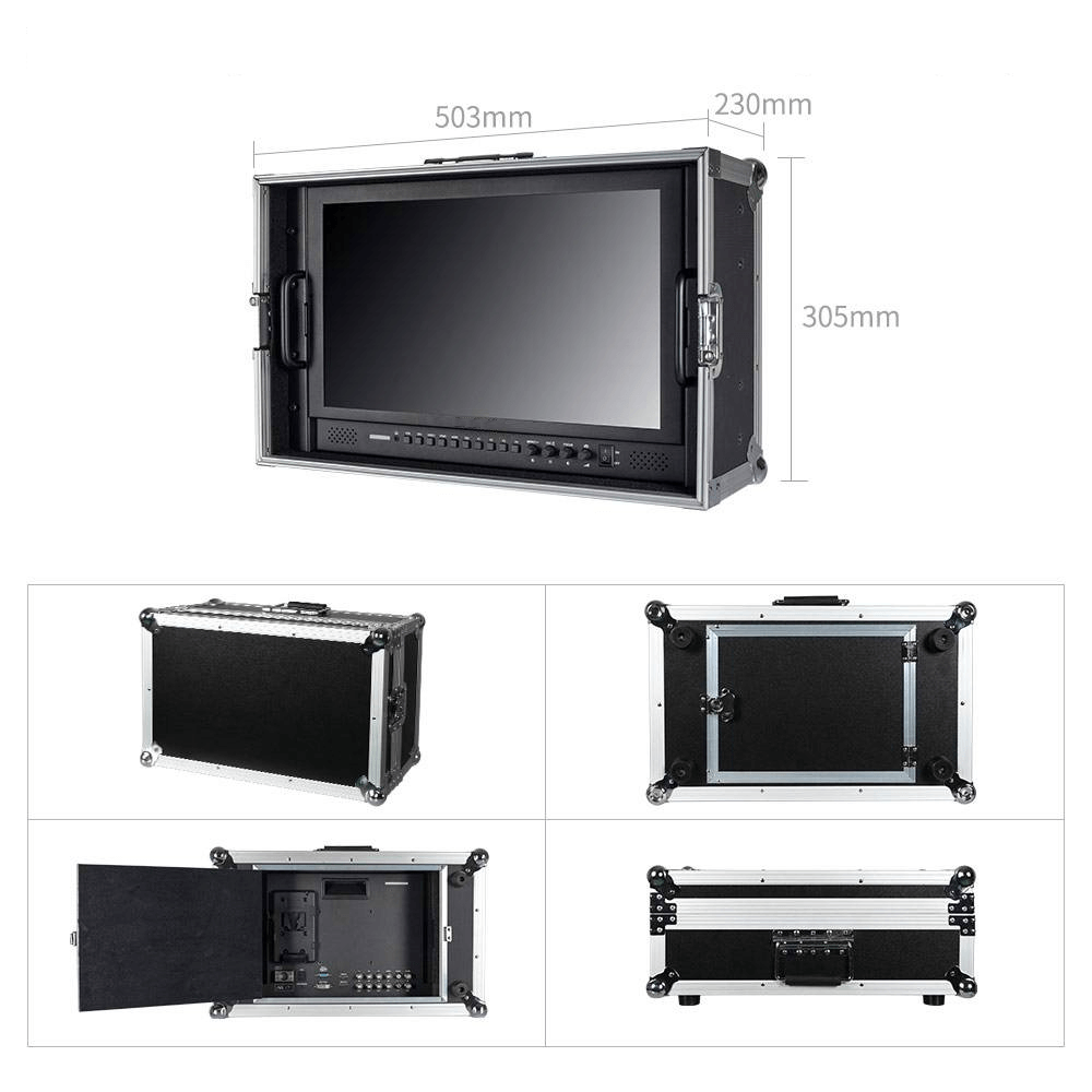 Monitor FeelWorld P173-9HSD-CO Full HD SDI HDMI - eMania Foto e Video