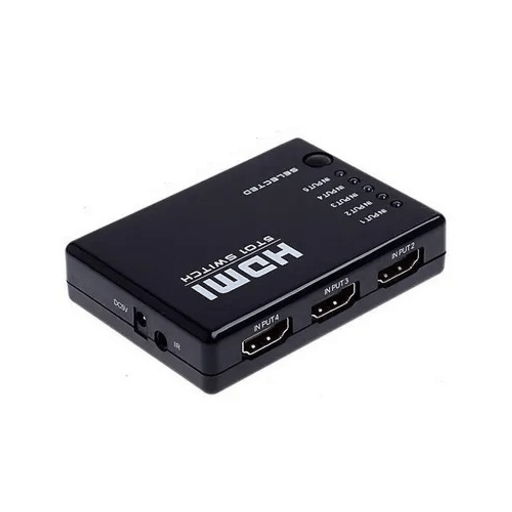 Mini HUB Switch HDMI 5x1 Full HD - eMania Foto e Video