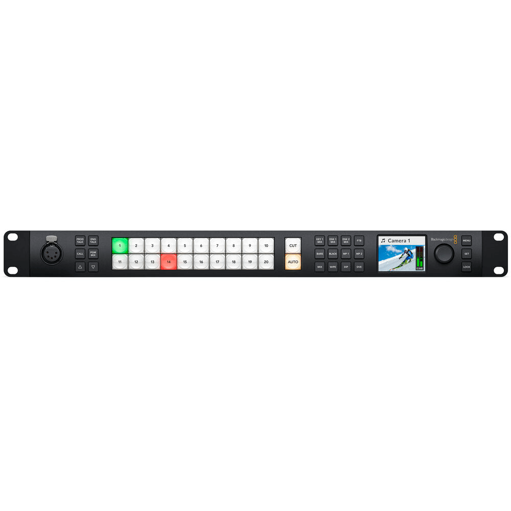 Switcher ATEM 2 M/E Constellation HD Live Blackmagic - eMania Foto e Video