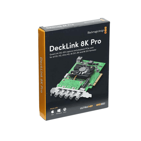 Placa Blackmagic Design Decklink 8K Pro Cinema - eMania Foto e Video