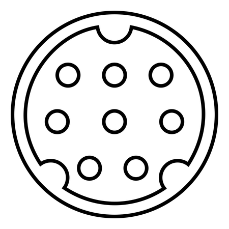 Cabo RS232 Para Camera PTZ Minrray Y entrada RS232 e saida RS232 ...