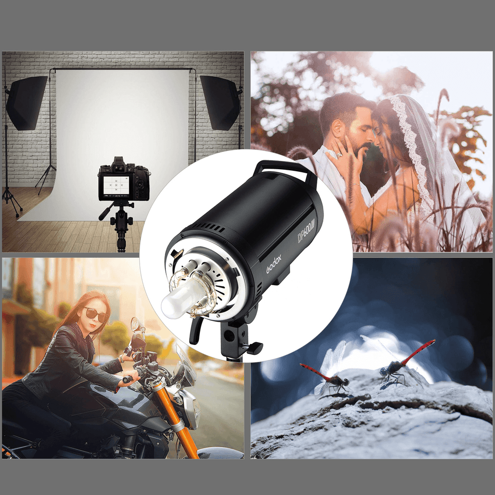 Flash Estúdio Godox DP800III de 800Ws - WorldView