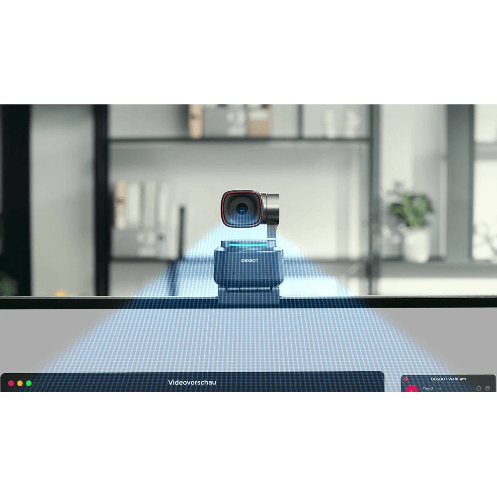 OBSBOT Tiny 2 AI-Powered PTZ 4K Webcam - WorldView