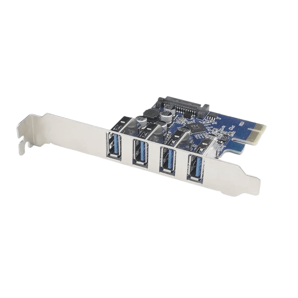 Placa PCI Express 4x Usb 3.0 - eMania Foto e Video