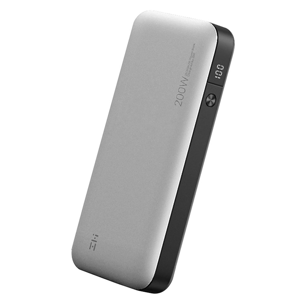 Power Bank ZMI 200W de 25000mAh USB e USB-C - eMania Foto e Video