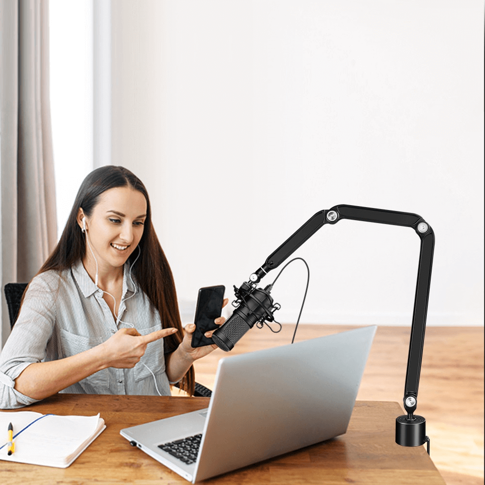 Suporte Articulado AK-66 para Microfones - eMania Foto e Video