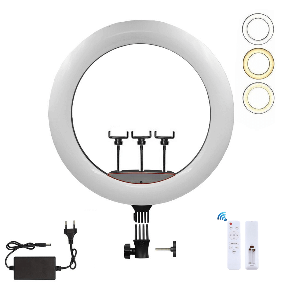 Iluminador Circular 18" LJJ-45 45W Ring Light - WorldView