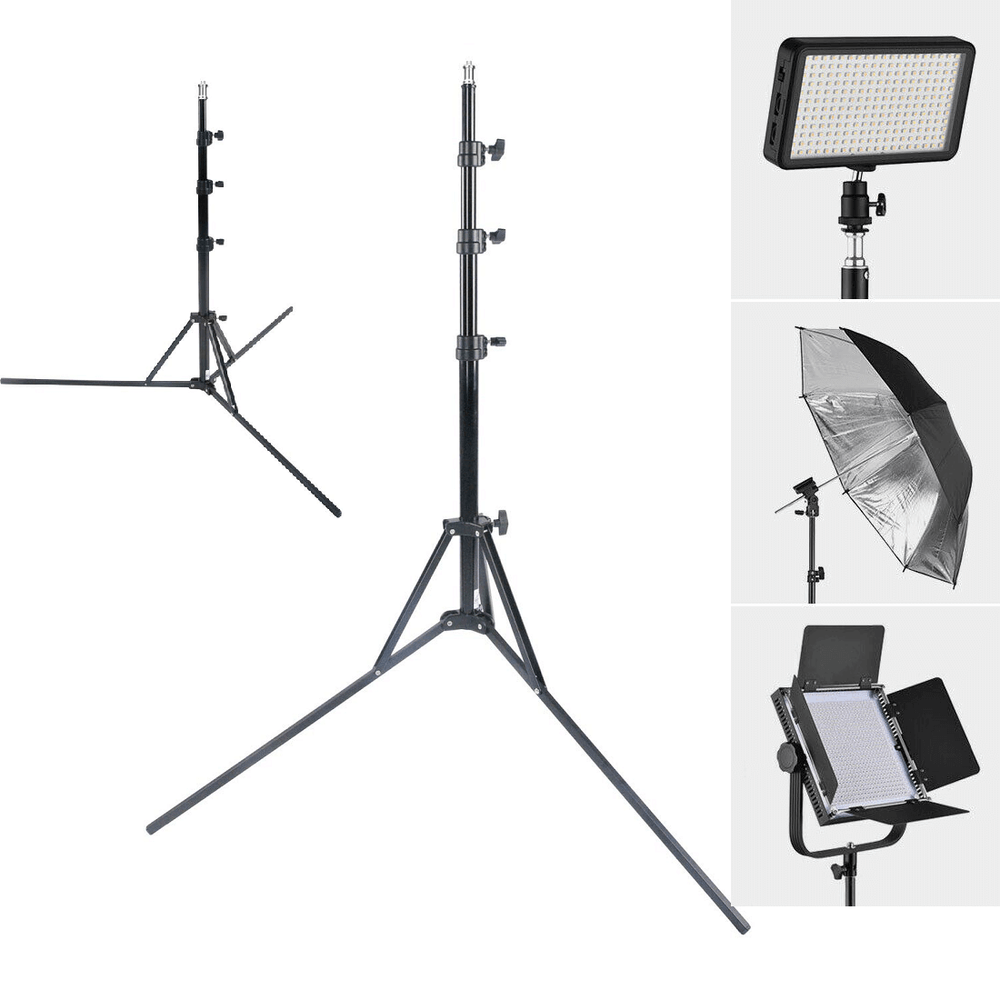 Tripé Light Stand Easy Perna Reversa (1.85m) - WorldView