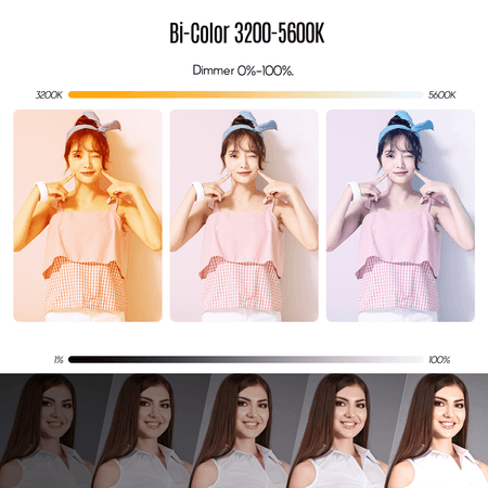 Iluminador Led LED-416 30W Bicolor - eMania Foto e Video