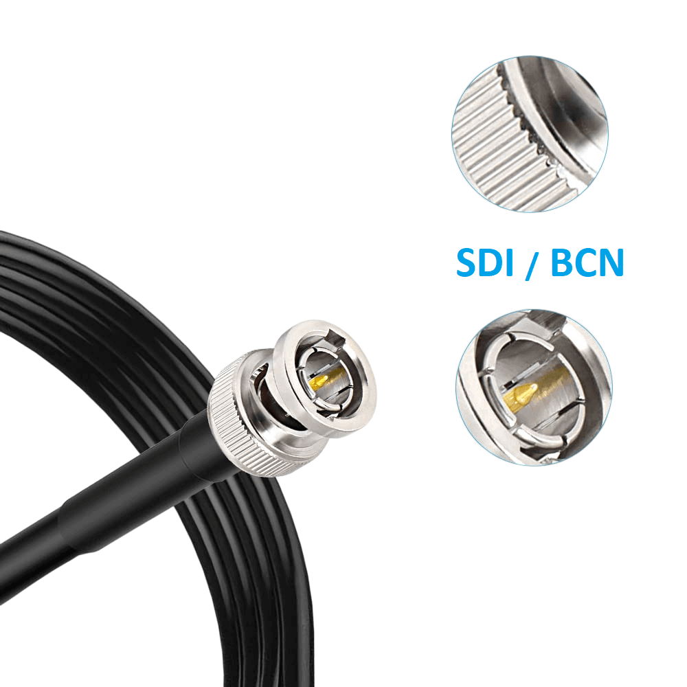 Cabo Coaxial SDI-BNC (60m) - eMania Foto e Video